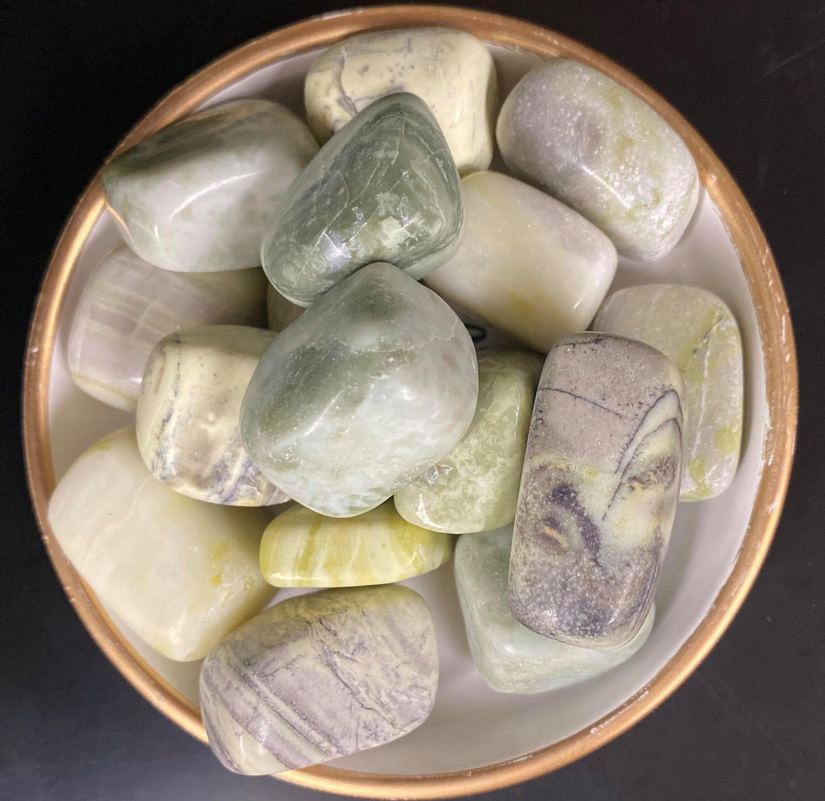 Serpentine Tumbled Stone – B Magical Health & Wellness